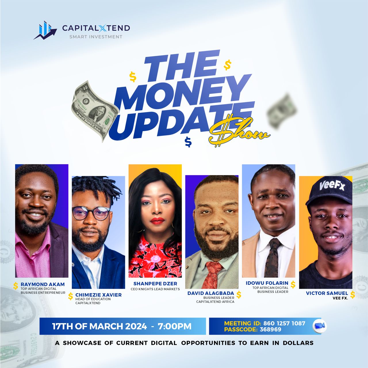 The Money Update Show Registration - Xtend Learners